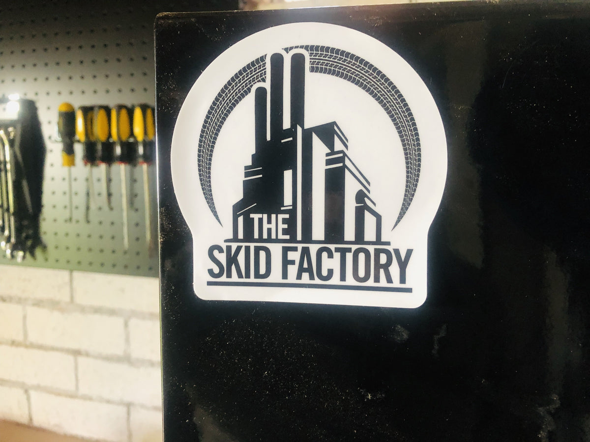 The Skid Factory Logo Sticker – The Skid Factory - Official Website